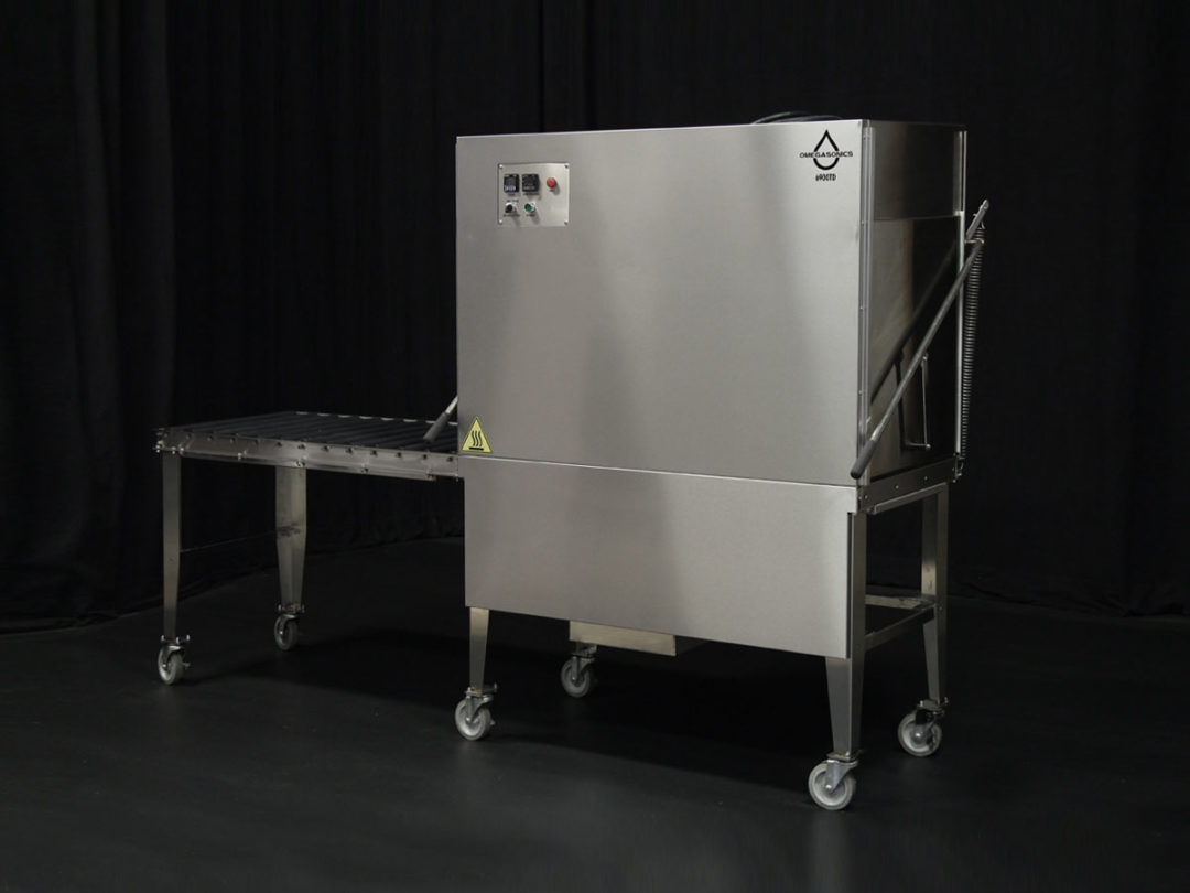 Ultrasonic Contents Cleaning Line | Omegasonics